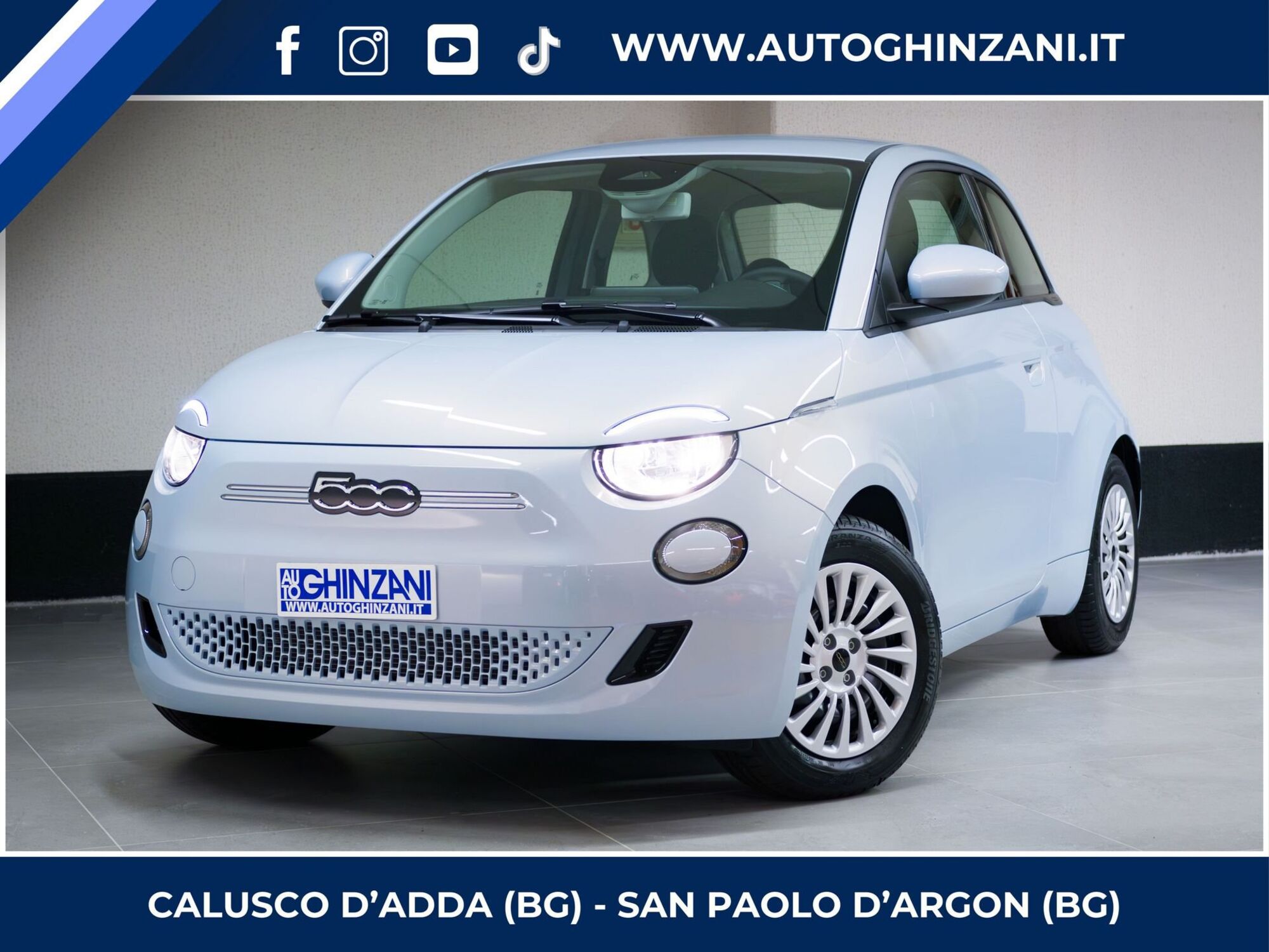 Vendo Fiat 500 Cabrio 23,8 kWh (Red) nuova a San Paolo d'Argon, Bergamo ...