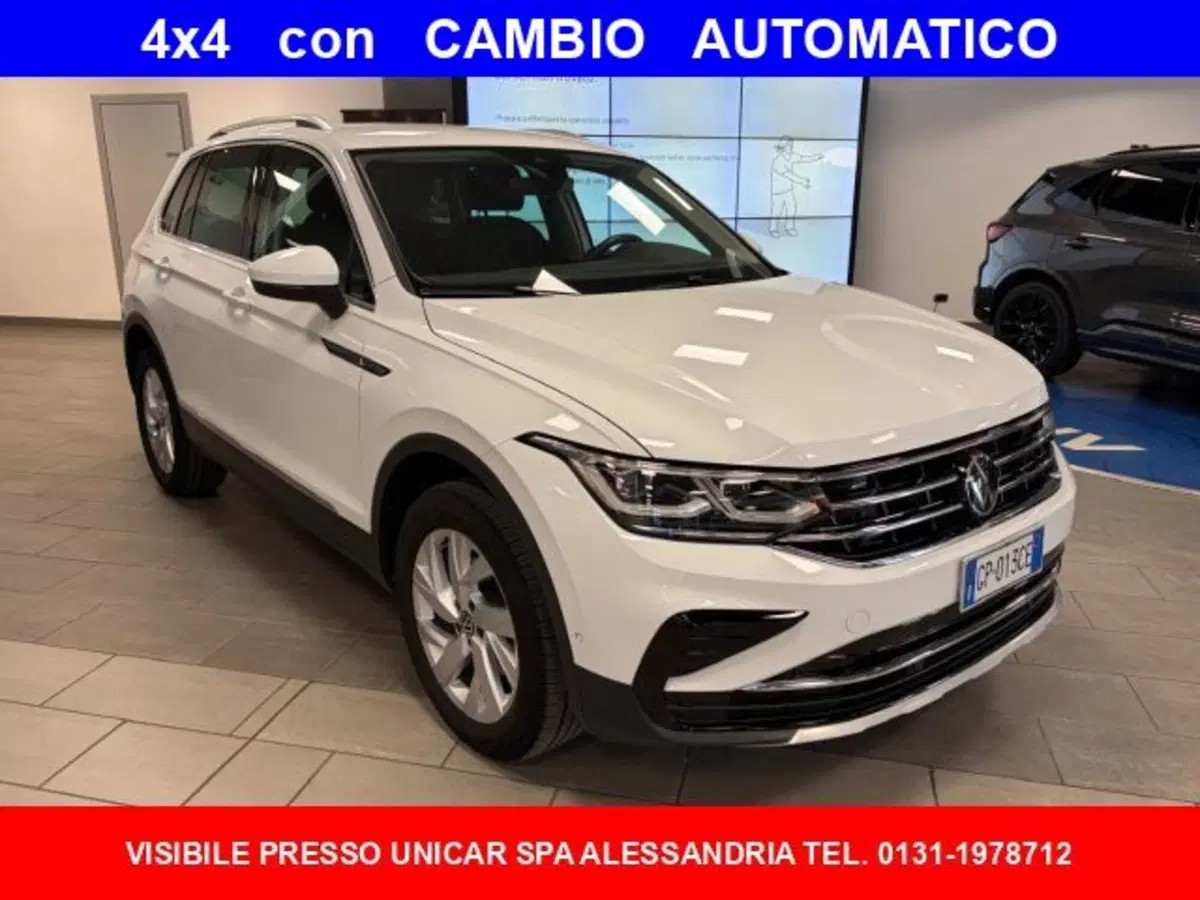 Vendo Volkswagen Tiguan 2.0 TDI 150 CV SCR DSG 4MOTION Elegance usata a ...